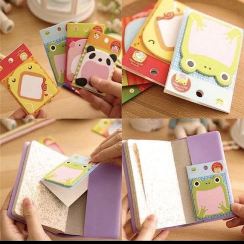 Jual Memo Sticky Notes Tempel Bentuk Animal Binatang Tempelan Catatan ...