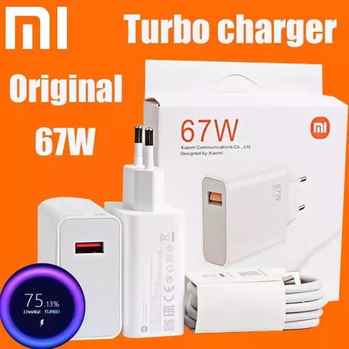Jual Charger Xiaomi 67Wat/ 33Watt Usb Type-C Mi Turbo Charge Original ...