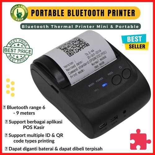 Jual printer bluetooth kasir ppob POS thermal Zjiang Taffware - Kota Tangerang - Naufal Khalid ...