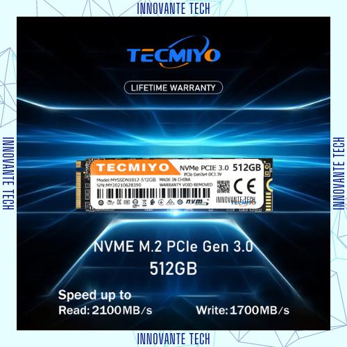 Jual TECMIYO SSD NVME PCIe 3.0 - 512GB - Jakarta Pusat - Innovante Tech ...