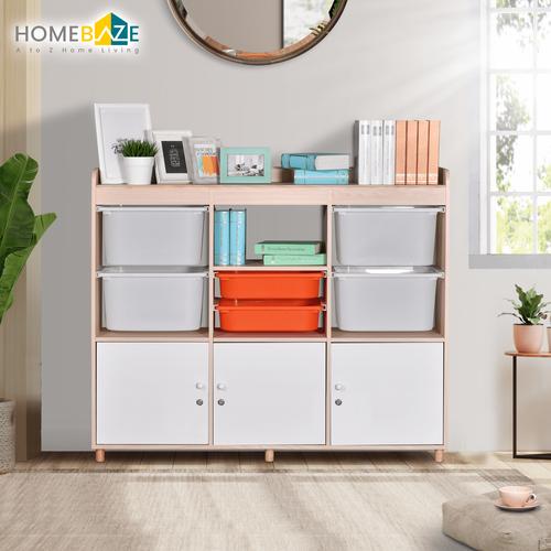 Jual Homebaze - Rak Mainan Anak Kotak Plastik Penyimpanan, Rak ...