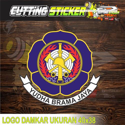 Jual STIKER CUTTING LOGO DAMKAR UKURAN 40X38 - Kab. Gresik - songkok ...
