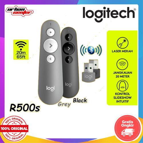 Jual Laser Pointer Logitech R500s REMOTE PRESENTASI Wireless Laser ...