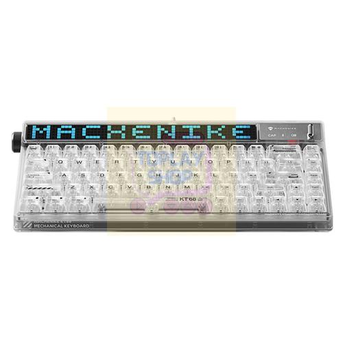 Jual Official Mechanic KT68 Smart Screen Mechanical Keyboard 3 Modes ...