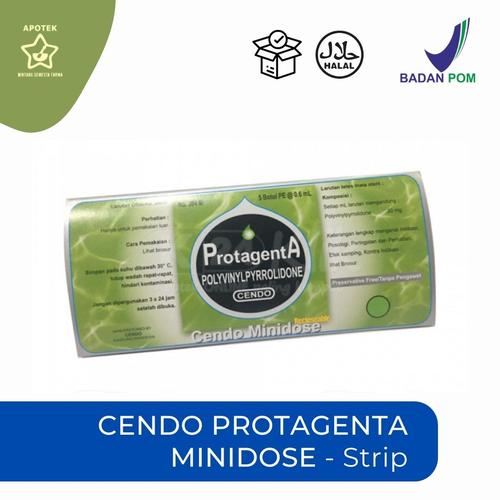 Jual Cendo Protagenta Minidose Tetes mata eye drop STRIP - Jakarta ...