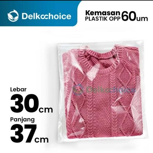 Jual PLASTIK OPP TEBAL LEM DOUBLE SEAL KANTONG BENING KEMASAN BAJU ...
