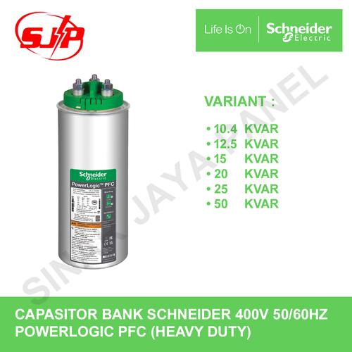 Jual KAPASITOR BANK SCHNEIDER 400V POWERLOGIC PFC 10/12.5/15/20/25/50 ...
