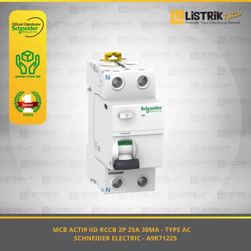 Promo RCCB/ELCB SCHNEIDER IID 2P 25A 30MA AC - A9R71225 Cicil 0% 3x - Jakarta Timur ...