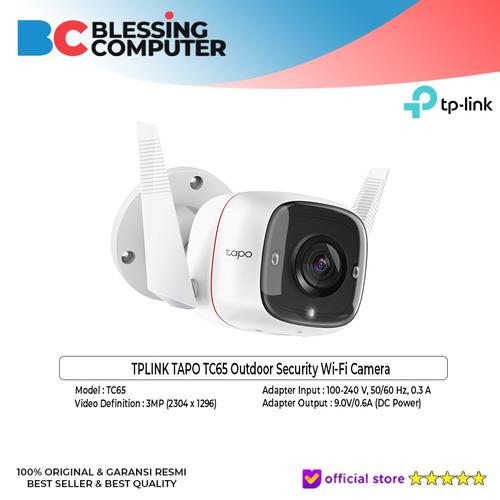 Promo TPLINK TAPO TC65 Outdoor Security Wi-Fi Camera Cicil 0% 3x - Kota ...