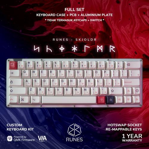 Jual Runes Skjoldr Hotswap - Custom Keyboard Kit - GH60 DZ60 60% - Kota ...