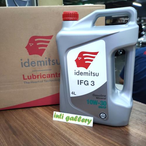 Jual Oli Mesin Idemitsu 10W-30 SM/CF 4L Mobil Bensin Original - Jakarta ...