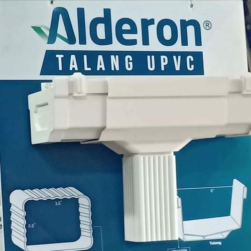 Jual Talang air hujan atap genting Alderon UPVC Putih - Sock talang ...