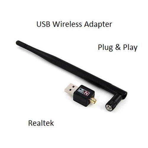 Jual USB WiFi Adapter Realtek 150Mbps Antena Mudah di Ganti Plug n Play ...