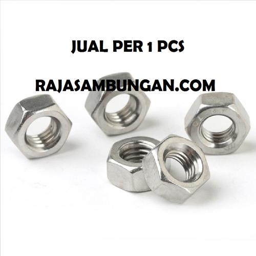 Jual Mur Hex Stainless M 24 Pengencang Baut Hexagonal Nut Anti Karat ...