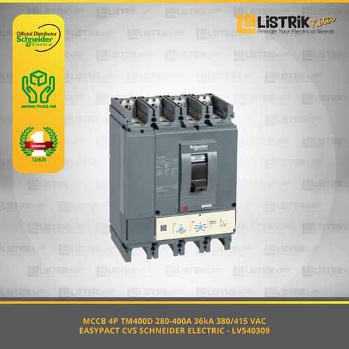 Promo MCCB SCHNEIDER CVS400F TM400D 4P3D - LV540309 Cicil 0% 3x ...