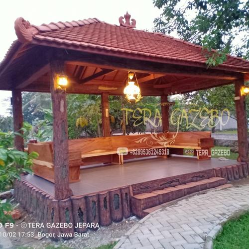 Jual GAZEBO ATAP SAJA 3X5 METER - Kab. Jepara - GALLERY GAZEBO | Tokopedia