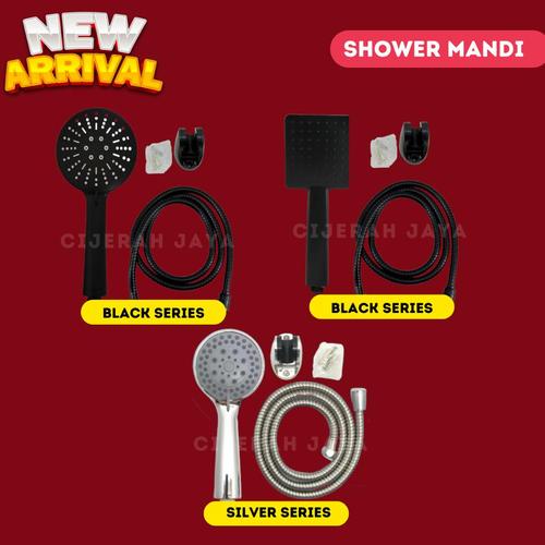 Jual Shower Mandi Set Komplit / Hand Shower Model Toto - BULAT SILVER ...