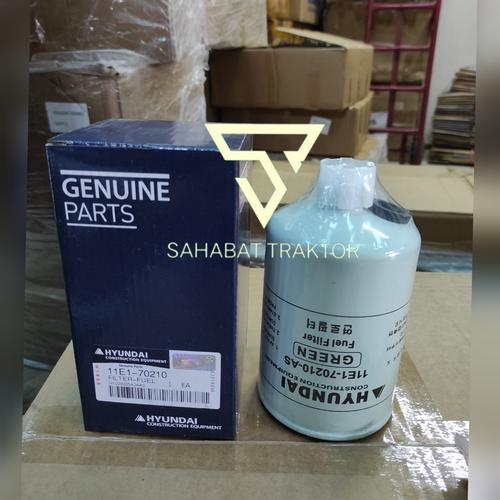 Jual Filter solar / fuel filter Hyundai R210-7 11E1-70210 11E170210 ...