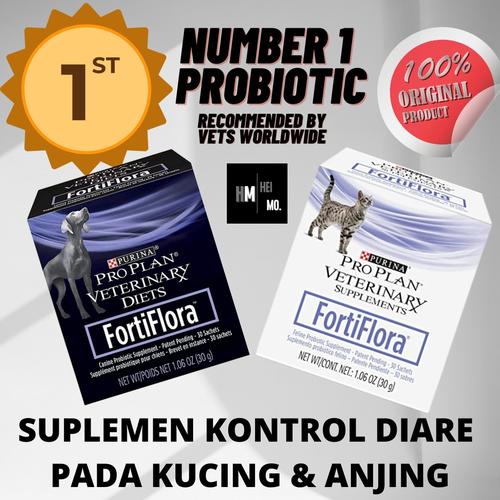 Promo PURINA PROPLAN FORTIFLORA PROBIOTICS ANJING KUCING PROBIOTIK ...