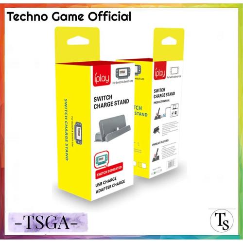 Jual iPlay Nintendo Switch Lite Charging Charger Dock Stand USB Type-C ...