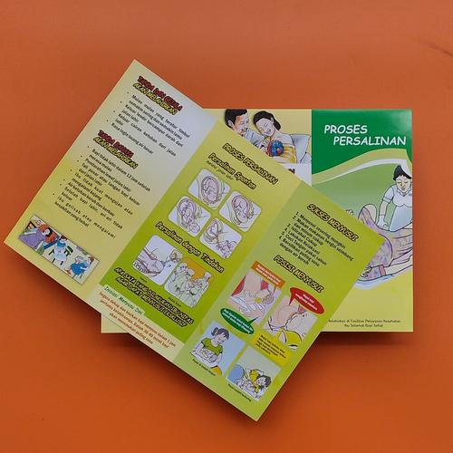 Jual Leaflet Posisi Persalinan- Brosur Kesehatan / Kebidanan Persalinan ...
