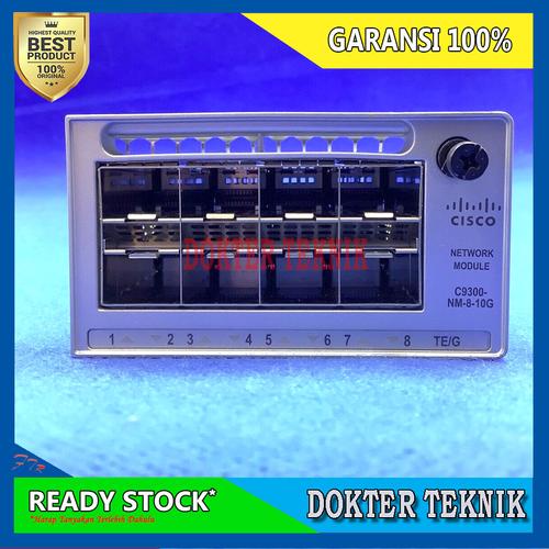 Jual C9300-NM-8-10G for Cisco 9300 Series Switch 8x10GE MODULE - Kota ...