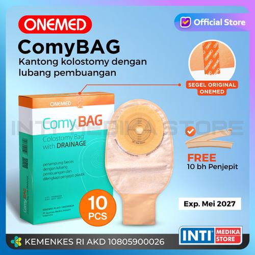 Jual ONEMED - Colostomy Bag With Drainage / Comy Bag / Kantong Kolostomi - Ecer - Kota Bandung ...
