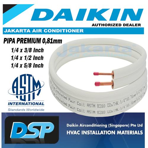 Jual PIPA AC DAIKIN DSP ORI 0,81 mm - ¼ x ⅜ Inch - Kota Tangerang ...