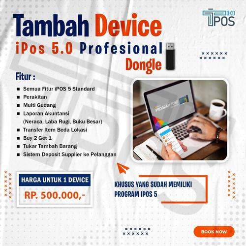 Jual iPos 5 Tambah Device Versi Profesional Dongle - Kota Depok ...