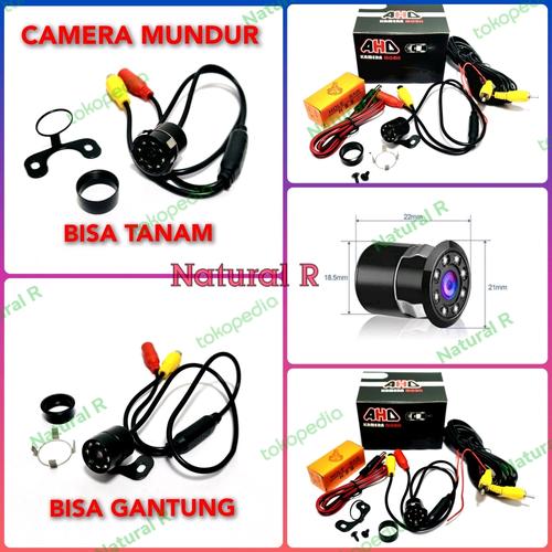 Jual REAR CAMERA / KAMERA MUNDUR BULAT TANAM / GANTUNG 8 LED UNIVERSAL ...