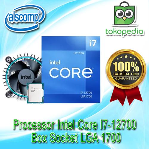 Jual Processor Intel Core I7-12700 Box Socket LGA 1700 - Kota Depok - ALSCOMPUTER | Tokopedia