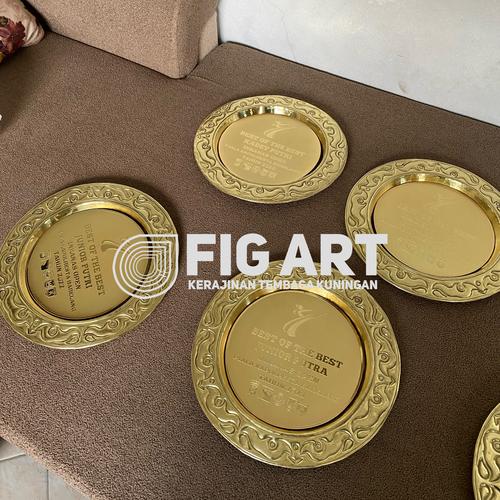 Jual Piala Piring Kuningan Custom - Kab. Boyolali - Kerajinan Tembaga ...