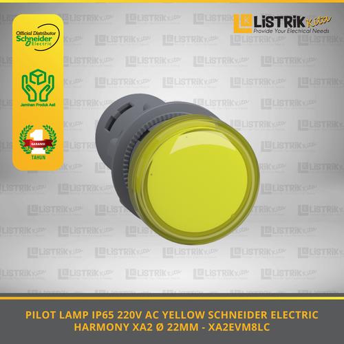 Jual SCHNEIDER PILOT LAMP 220V AC - XA2EVM3LC XA2EVM4LC XA2EVM8LC ...