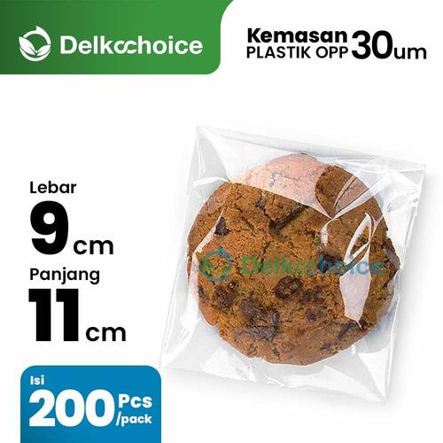 Jual Plastik Opp Cookies 9x11cm/ Plastik Kemasan Kue Panggang / Plastik ...