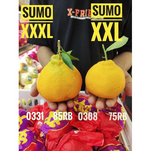 Jual buah jeruk kupas sumo dekopon spring korea citrus keranjang - 1KG ...