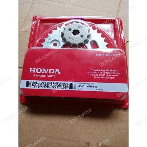 Jual GEAR SET DAN RANTAI HONDA SUPRA X 125 KARISMA KPH - Kota Tangerang ...