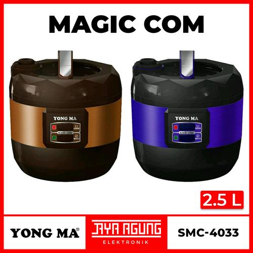 Promo Magic Com 2.5 Liter YONGMA SMC-4033 Rice Cooker YONG MA Penanak ...