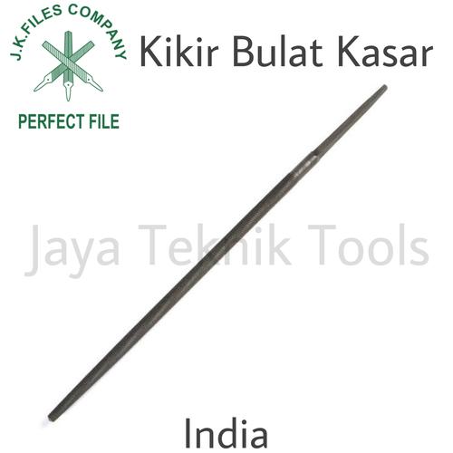 Jual Kikir Bulat Kasar JK Jaykay India File Besi Bastard Steel Round ...