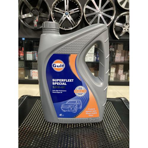 Jual Oli Gulf Superfleet Sae 15W-40 Api CI-4 Kemasan Galon (4 Liter ...