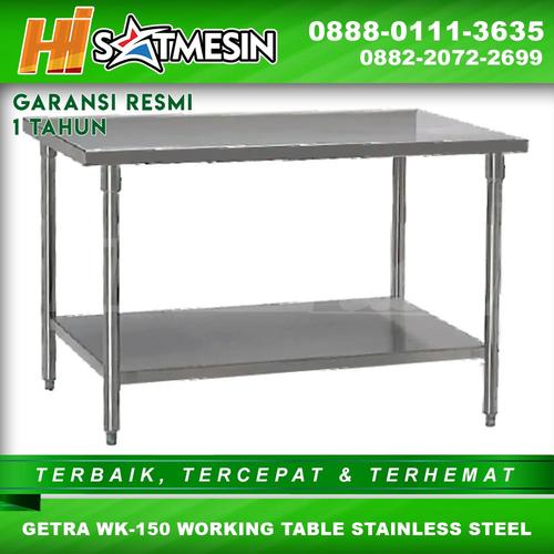 Jual Jual Meja Stainless Getra WK-150 / Meja Dapur / Meja Cooking ...