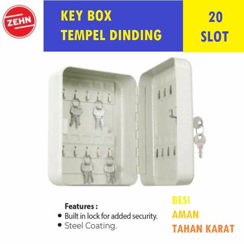 Jual KEYBOX KOTAK KUNCI BESI DINDING KEY BOX KOTAK GANTUNGAN KUNCI ...