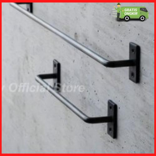 Jual [ COD ] Gantungan Handuk Tempat Handuk Kamar Mandi Minimalis Retro ...