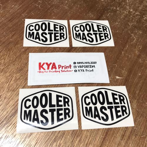 Jual Cooler Master Logo Cutting Stiker - Kota Bekasi - VaporizM | Tokopedia