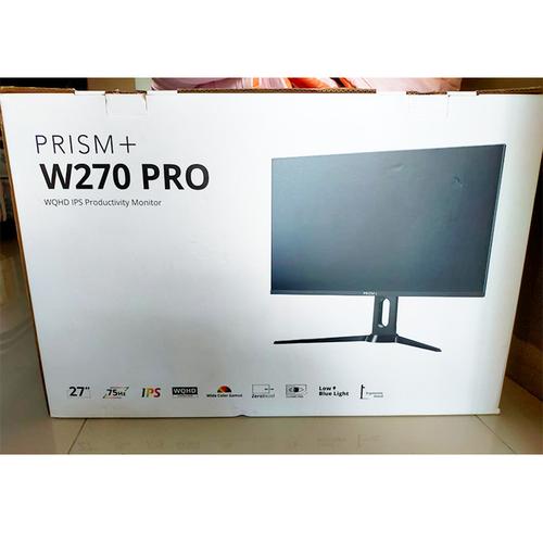 Jual MONITOR PRISM+ W270 PRO 27 WQHD IPS 75HZ 95HZ - SECOND - 75HZ ...