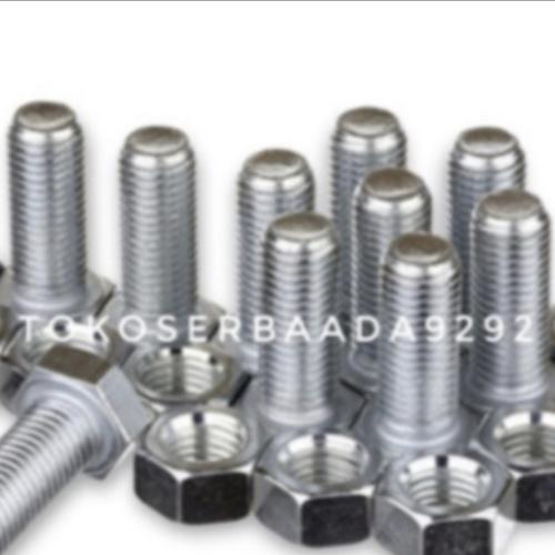 Jual Mur Baut 5/8 x 5" inch - Mur Baut Galvanis 5/8 x 5" inch - Jakarta ...