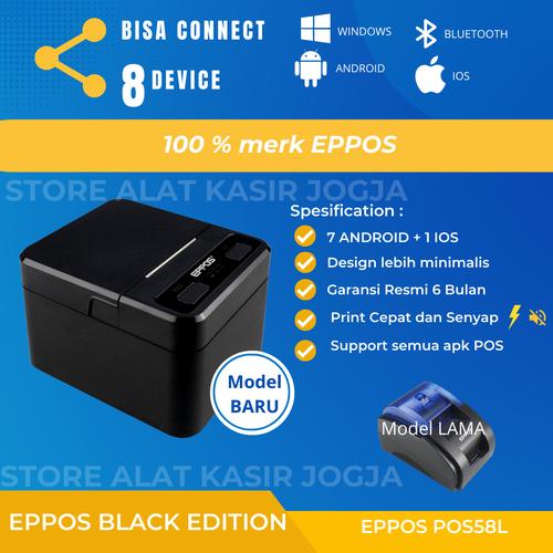 Jual PRINTER BLUETOOTH THERMAL 58MM POS58L EPPOS ANDROID RPP02 |RJ 11|BLACK - Kab. Sleman ...