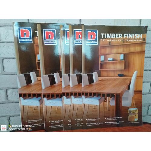 Jual Katalog Warna TIMBER FINISH Cat Varnish Kayu Transparan NIPPON ...