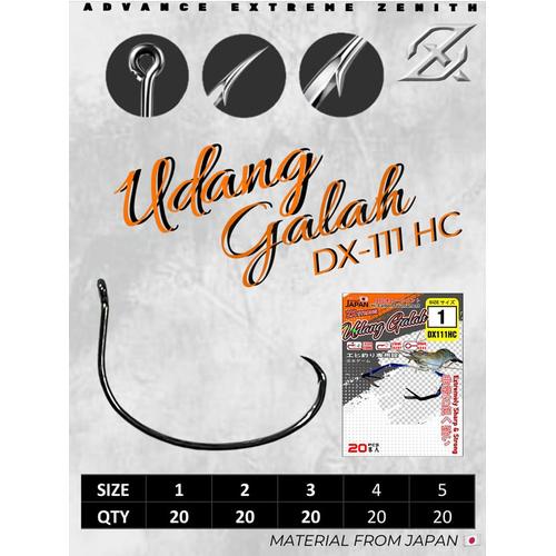 Jual MATA KAIL AXZ UDANG GALAH DX-111HC - #1 - Kota Kediri - Warungpancingdanberburu | Tokopedia