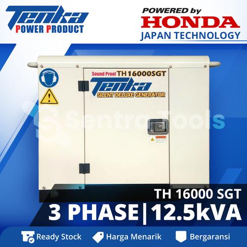 Jual Genset Silent Bensin Tenka TH 16000 SGT Output Max 13.8 kVA 3 ...