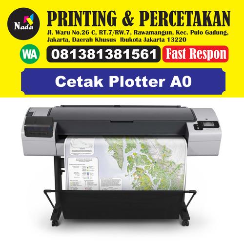 Jual Print Cetak Plotter A0 / Cetak Ukuran Besar Blue Print - A0, Hitam ...
